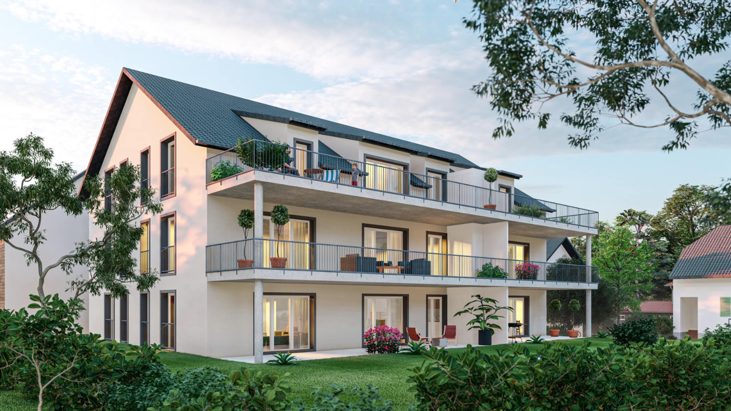 For sale | 6 new build flats | 5702 Niederlenz AG | Oswald & Sorge ...