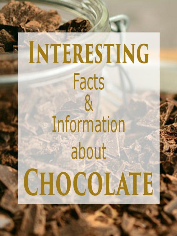 Trivia Facts About Chocolate